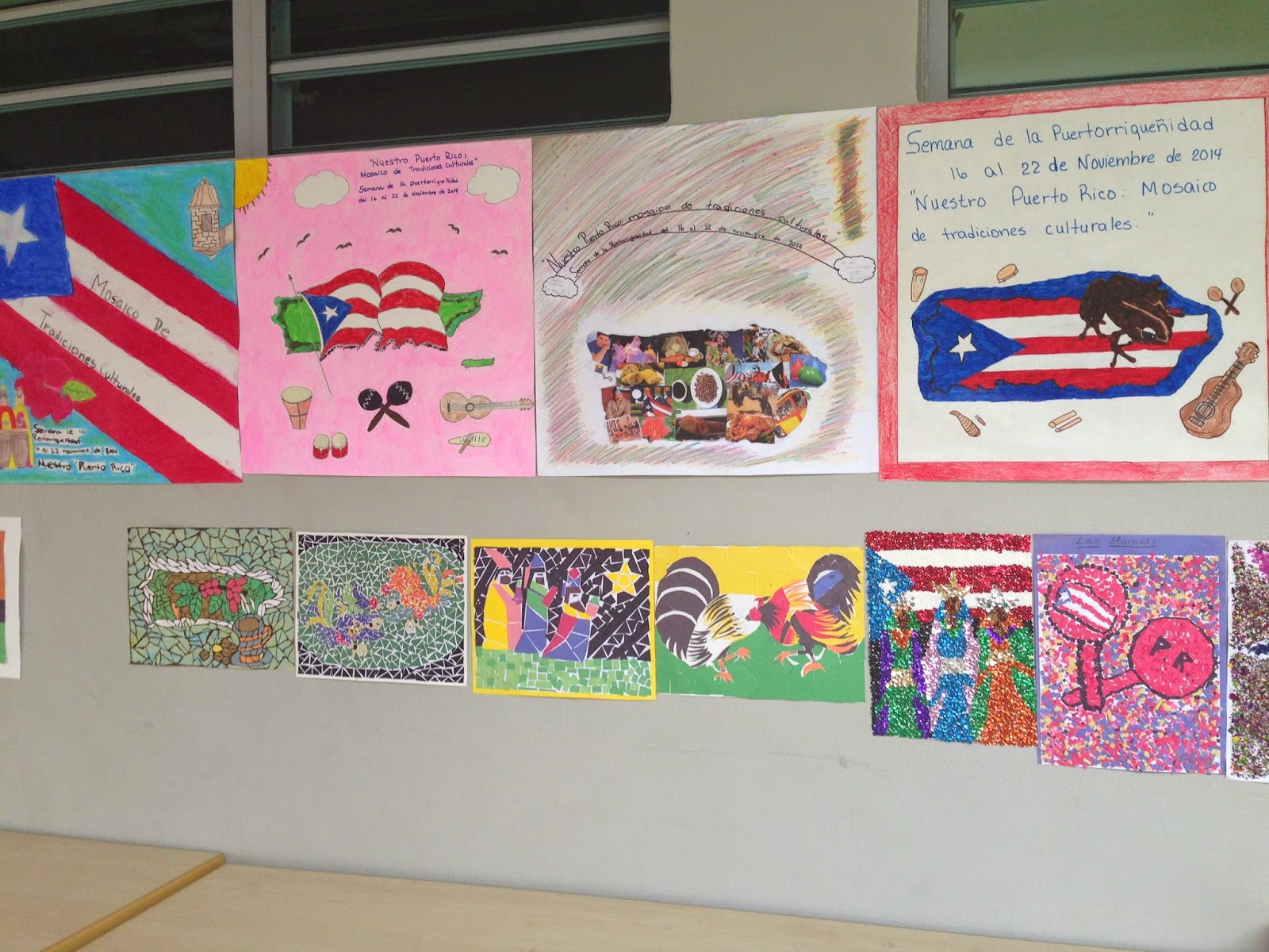 Biblioteca de la Escuela Alfredo Dorrington: Semana de la Puertorriqueñidad