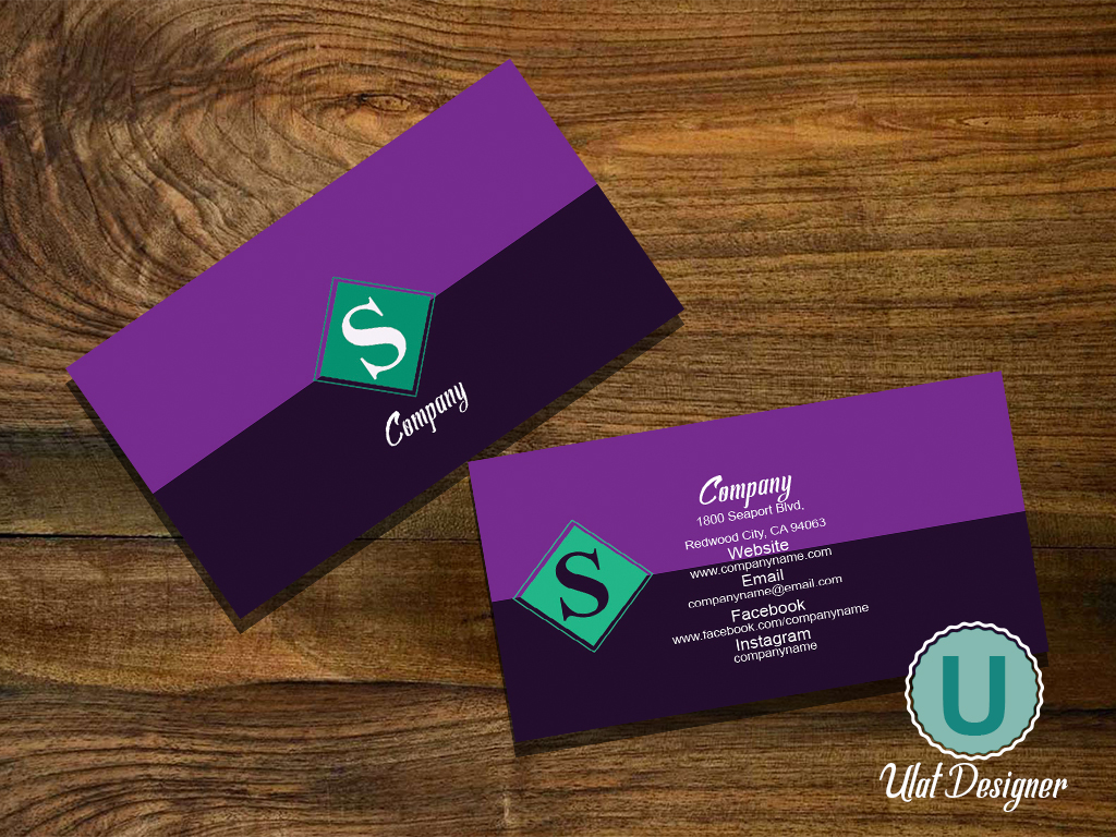 Template Standard Kad Bisnes Syarikat