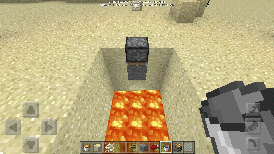 CARA MEMBUAT PERANGKAP PASIR HISAP DI APLIKASI MINECRAFT | MY TIPS DAN TRIK