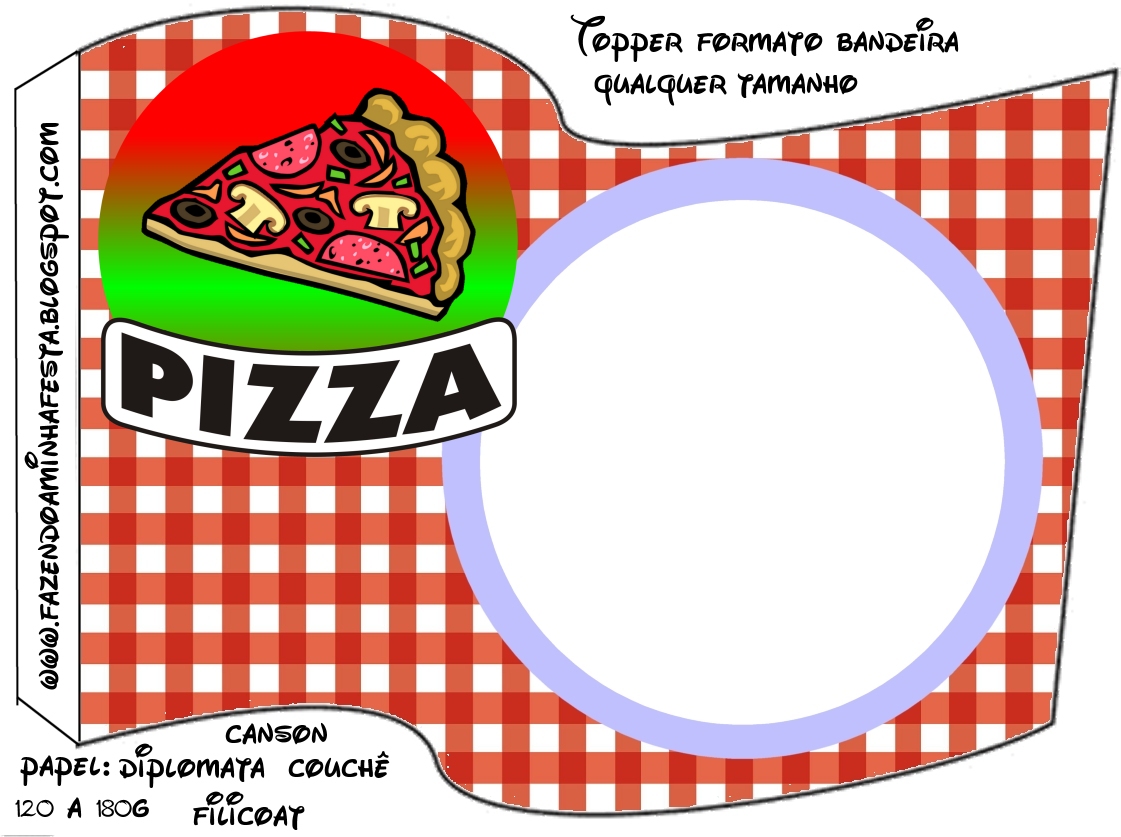 Pizza Party: Free Party Printables, Images and Papers. - Oh My Fiesta ...