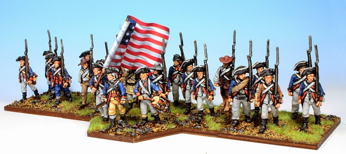 Quindia Studios: AWI Continental Line Infantry Battalion