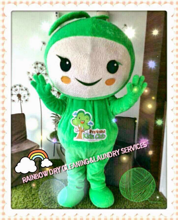 Mascot cleaning services!