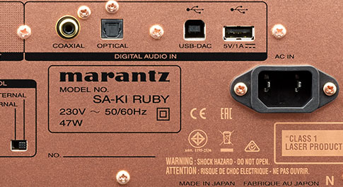 NEW MARANTZ SA-KI RUBY KEN ISHIWATA SIGNATURE SACD PLAYER/DAC ...