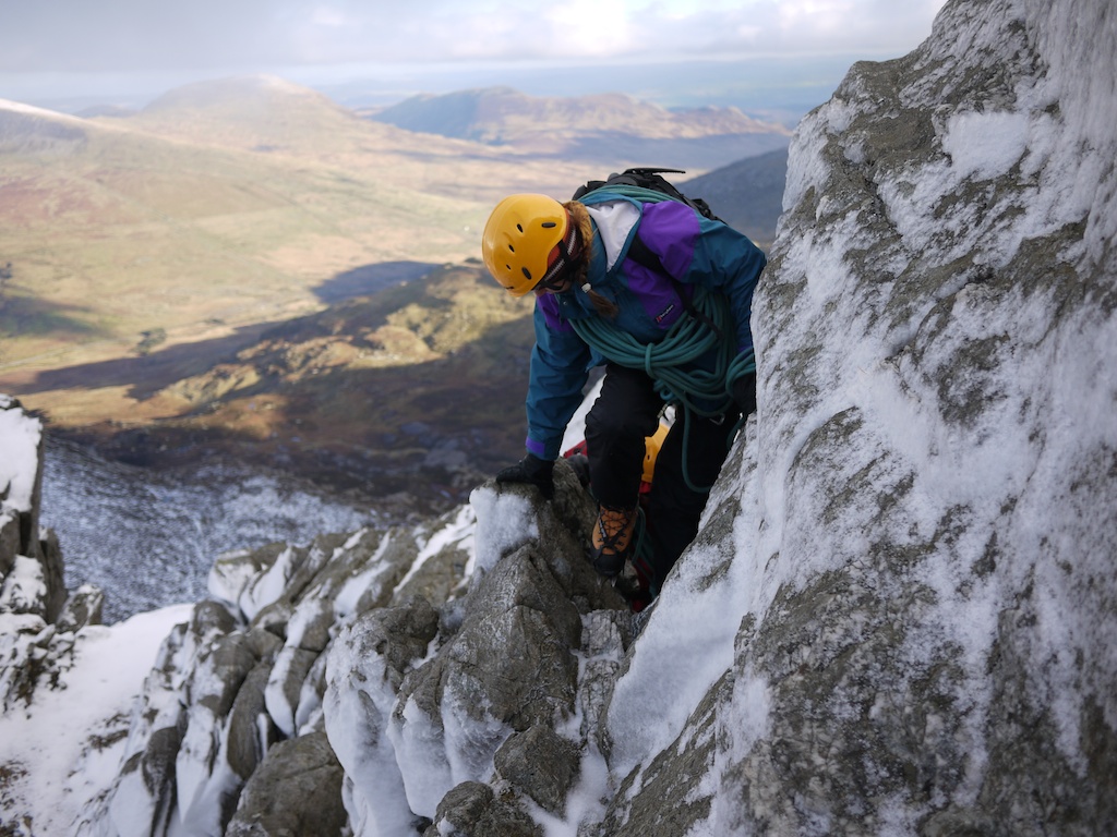 Rob Johnson: Bristly Ridge in the snow