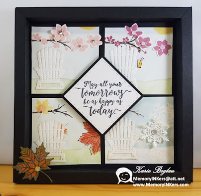 MemoryINKers: Colorful Season Bundle - 4 Seasons Paper Frame