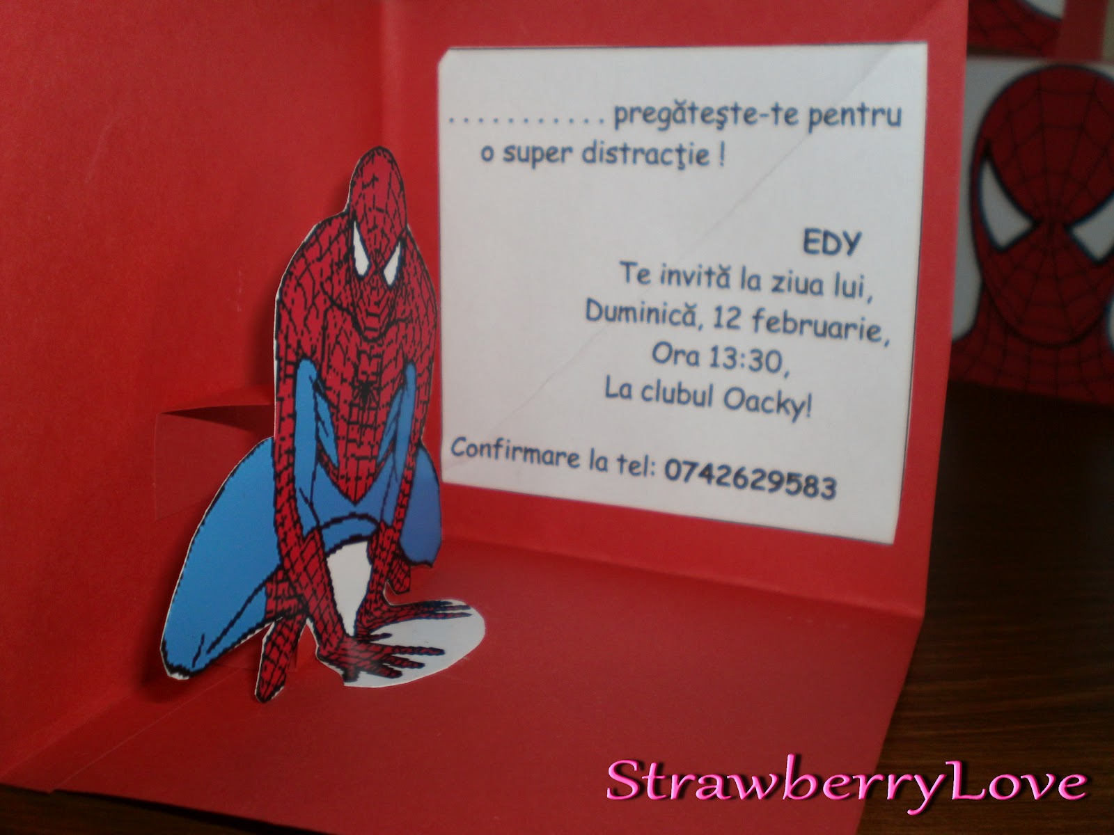 Strawberry Love by Reny: Handmade B-day Cards