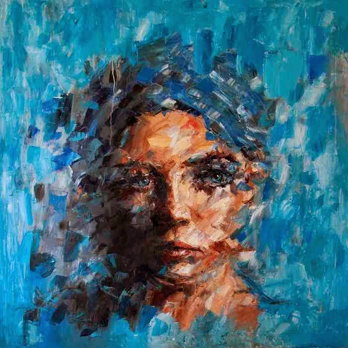 Davide Cambrìa, 1986 | Abstract Portrait painter | Tutt'Art@ | Pittura ...