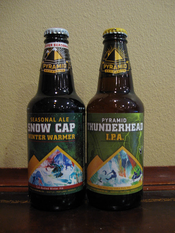 Doing Beer Justice: Pyramid Brewing Co. - Thunderhead IPA; Snow Cap ...
