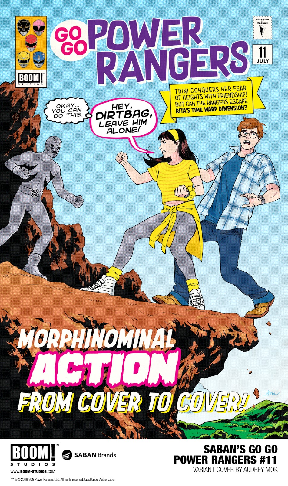 Ranger Slayer aparece na capa da edição 11 de Saban's Go Go Power Rangers