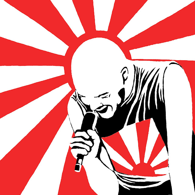 POSDATA stencils: El Gran Luca Prodan