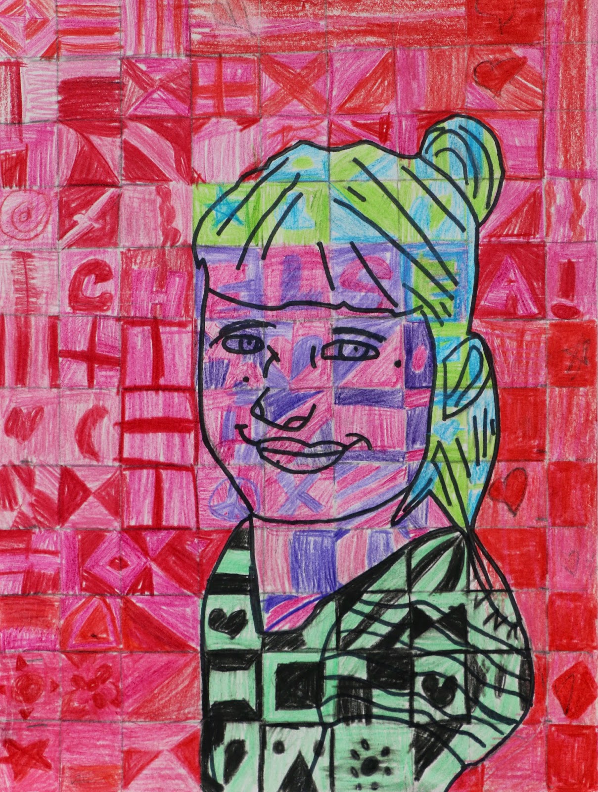Salem Hyde Artroom : 6th Grade Symbolic Self-Portraits