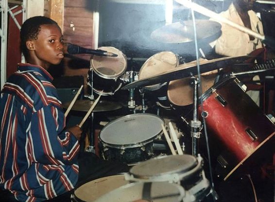 Check out this throwback photo of Flavour