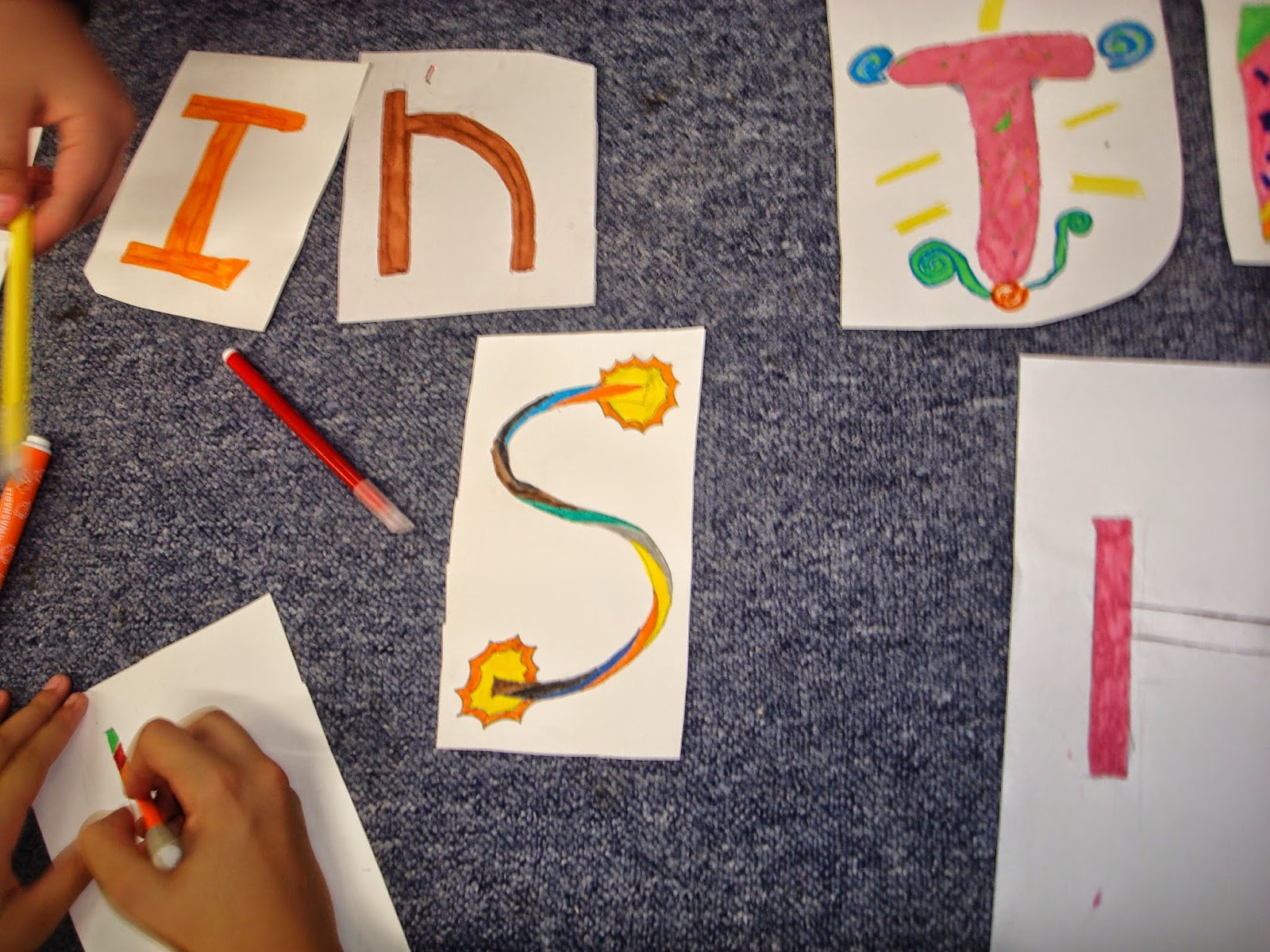 Art in the English Class : Art in the English Class 2013-2014