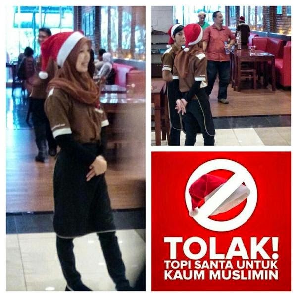 BOLEHKAN ORG ISLAM PAKAI TOPI SANTA CLAUS.....?