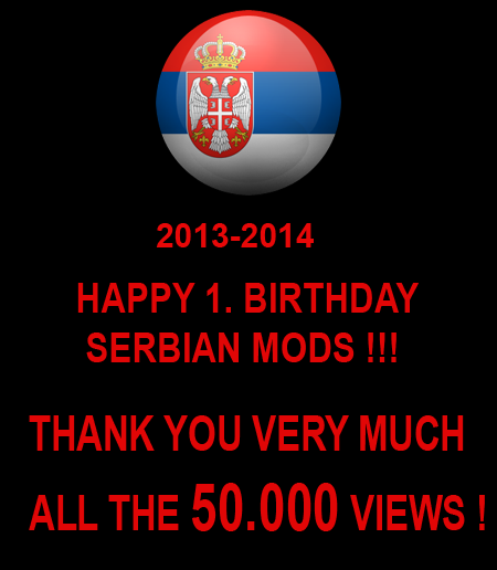 Gta Serbia: HAPPY BIRTHDAY SERBIAN MODS