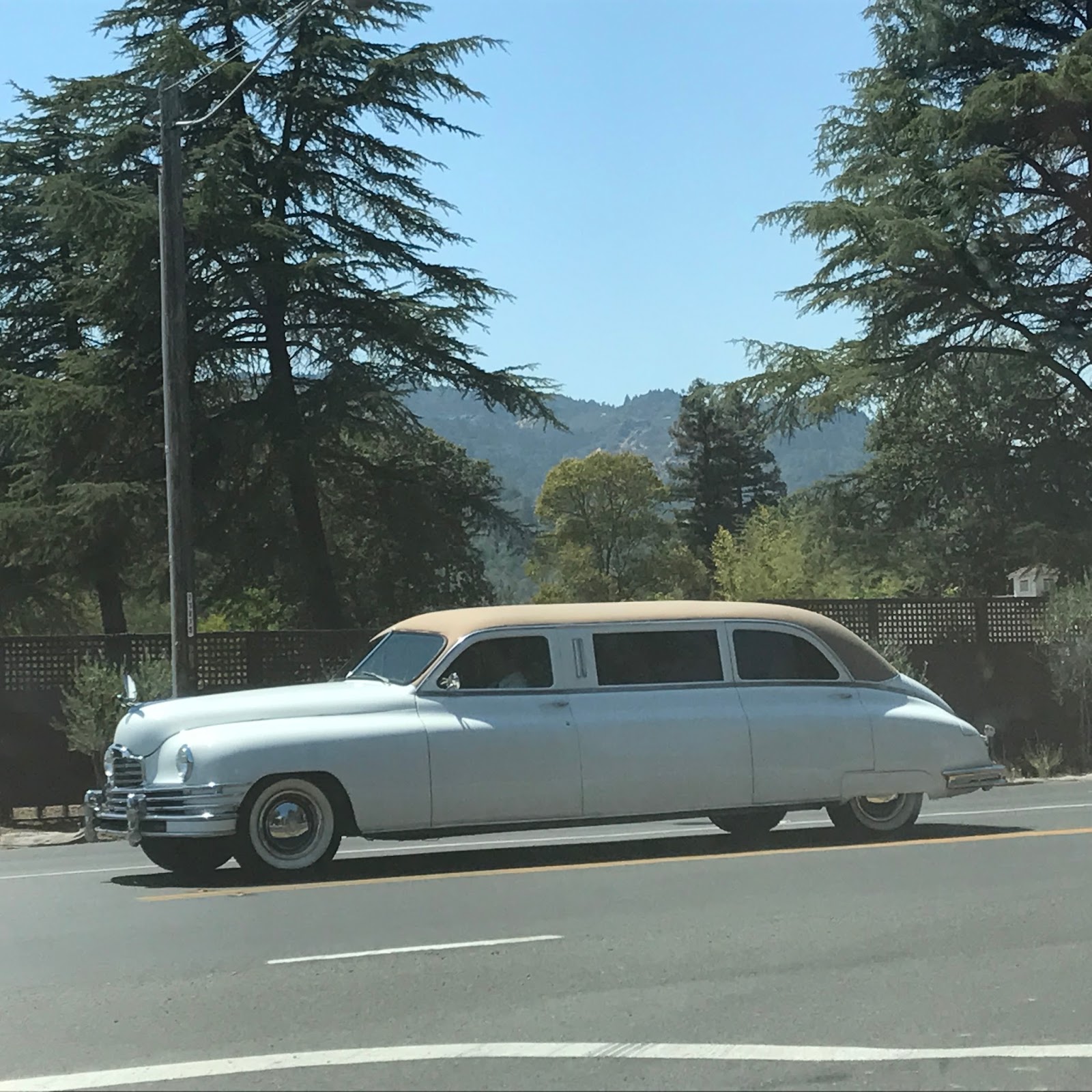 The Automobile and American Life: An interesting old (1949?) Packard Limo