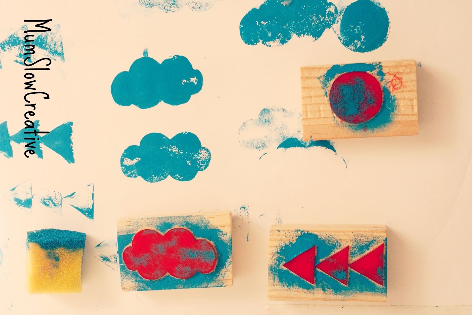 Cómo crear sellos ultra sencillos y rápidos | MumSlowCreative