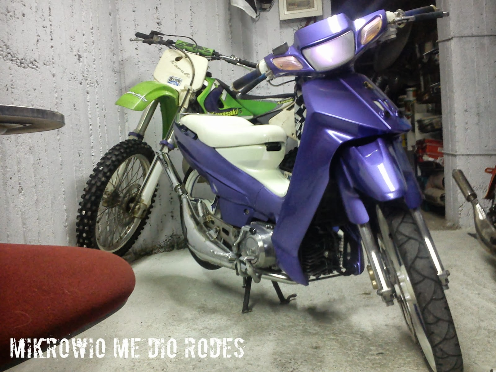 Mikrowio me dio rodes: Yamaha F1 140cc