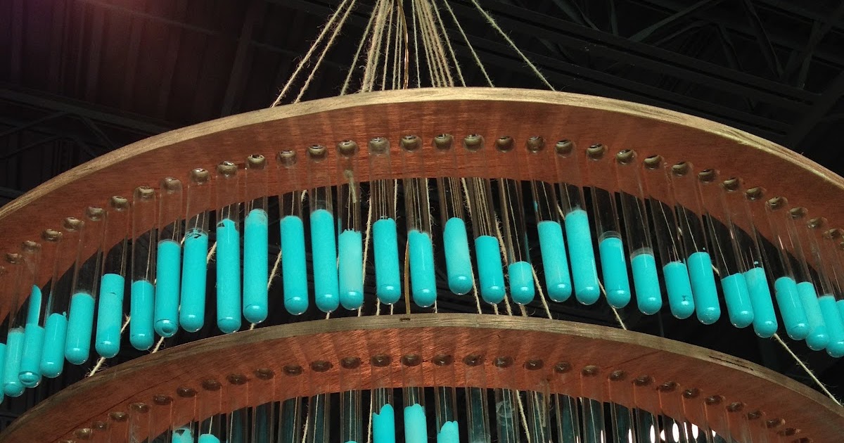 The View Across Town: Amazing light fixture