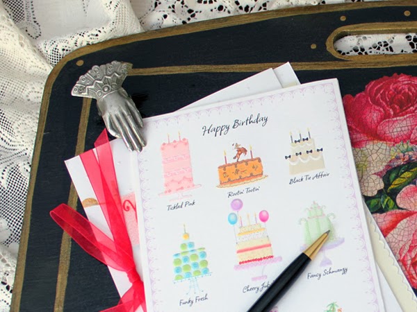 Robin King Designs: Rose Writing Desk