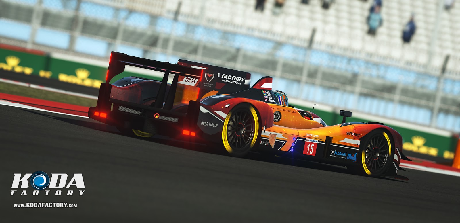 Koda Factory: Atlantic Motorsport Zytek LMP2 | rFactor 2