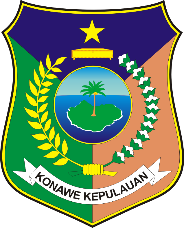 Logo Kabupaten Konawe Kepulauan - Free Vector CDR - gado-gado