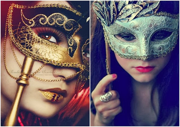 The ways to wear make up inside Masquerade Masks..@ Halloween |Discover ...