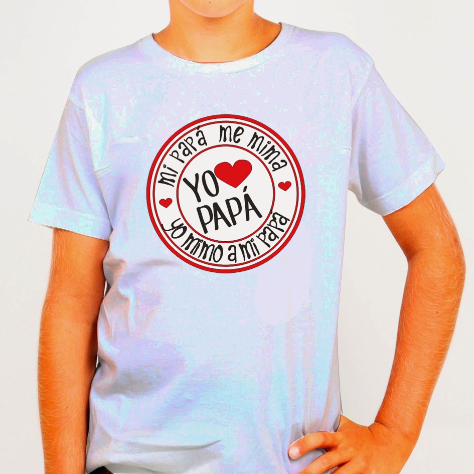 estampatya: Camiseta yo amo a papá