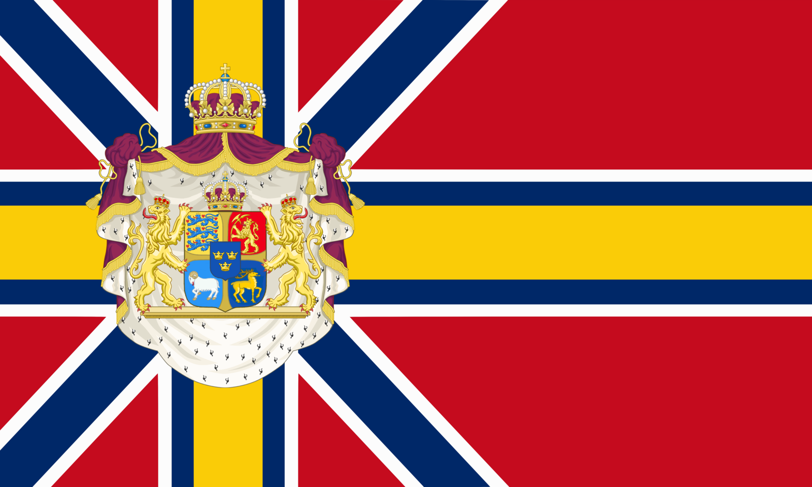 Scandinavian Flag 1900
