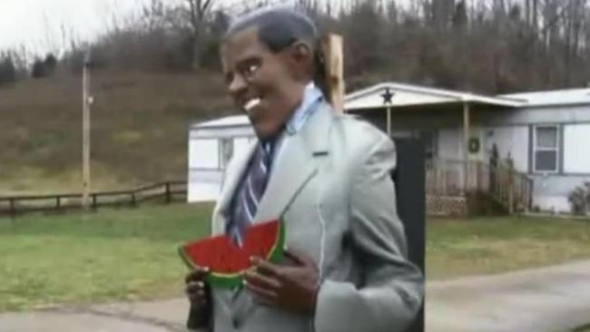 Kentucky Man Displays Obama Effigy With Watermelon, Says He "Might get ...