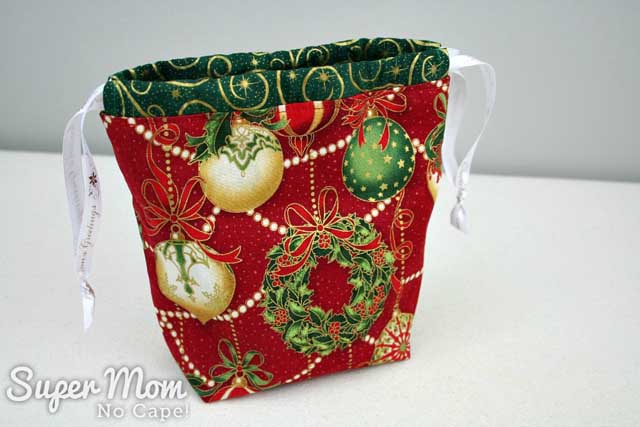Threading My Way: Sewn by YOU ~ Drawstring Gift Bag with Divider
