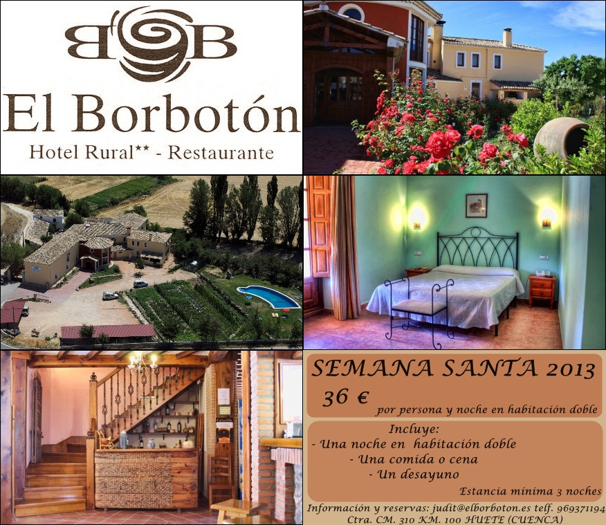 Hotel Rural El Borbotón : marzo 2013