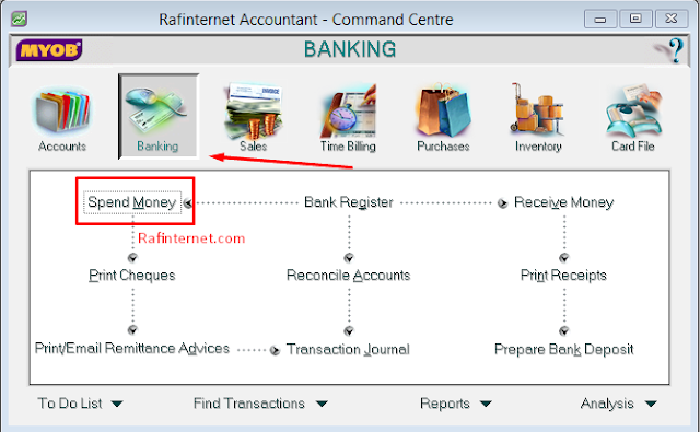 √ Cara mencatat transaksi bank di myob | Speed money, receive money and ...