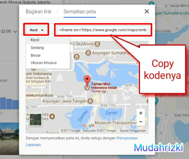 Cara Pasang Peta Google Map di Website Blog dengan Android - Tutorial ...