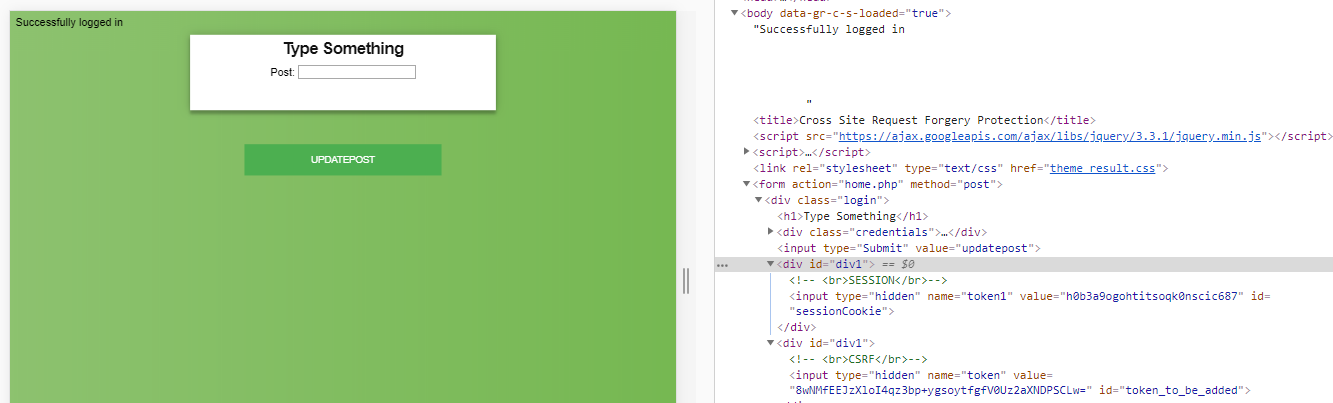 Cross-site Request Forgery(CSRF) protection via Synchronizer Token ...