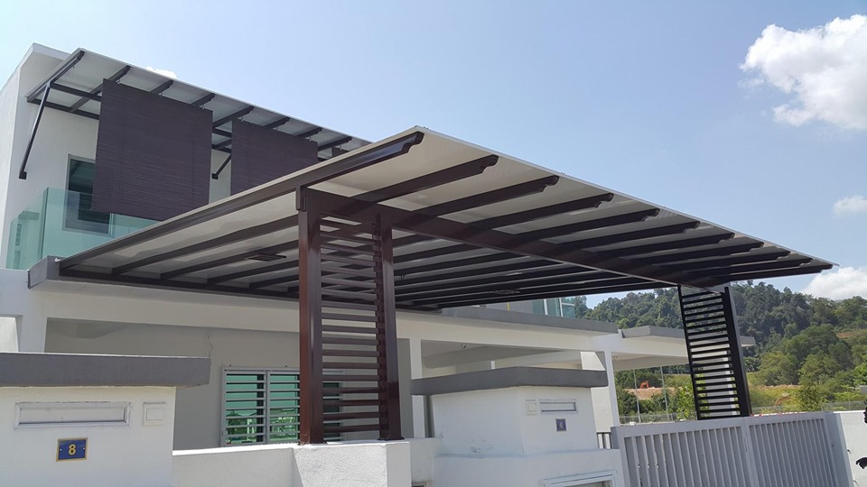 Bumbung Pergola Sentuhan Mewah