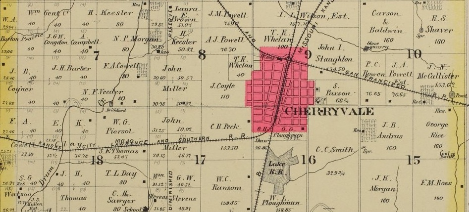 Kansas And Its Surnames: Cherryvale Kansas.