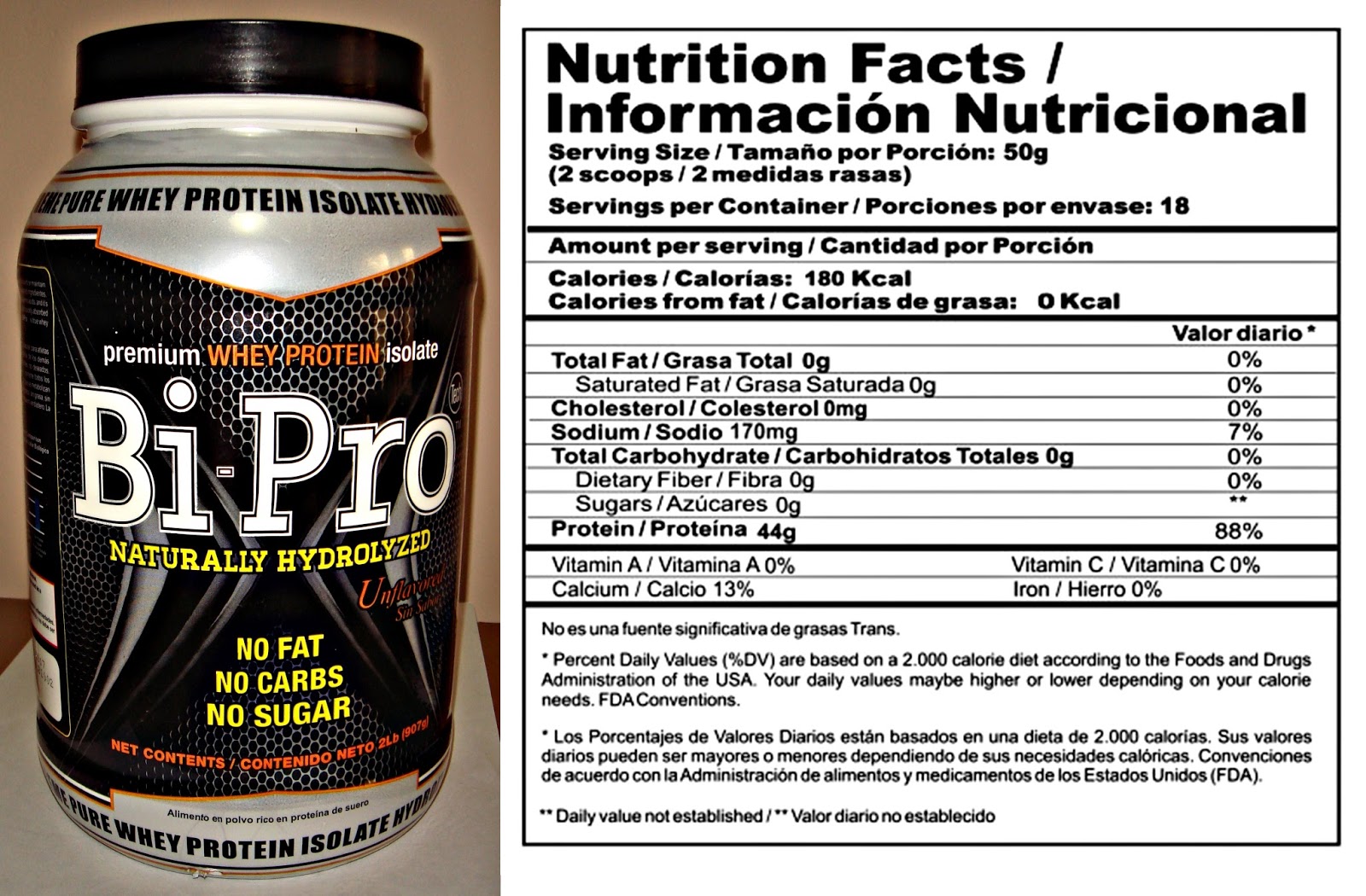 BiPro proteína de UPN: análisis, características, opiniones, review