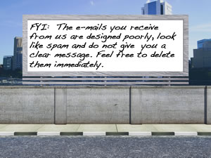 Good Emails Vs. Bad Emails