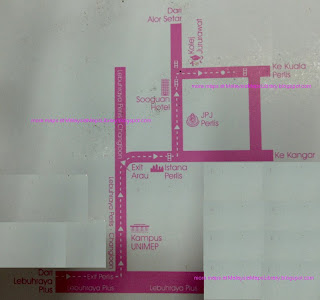 Malaysia Maps Library: Map of JPJ Perlis
