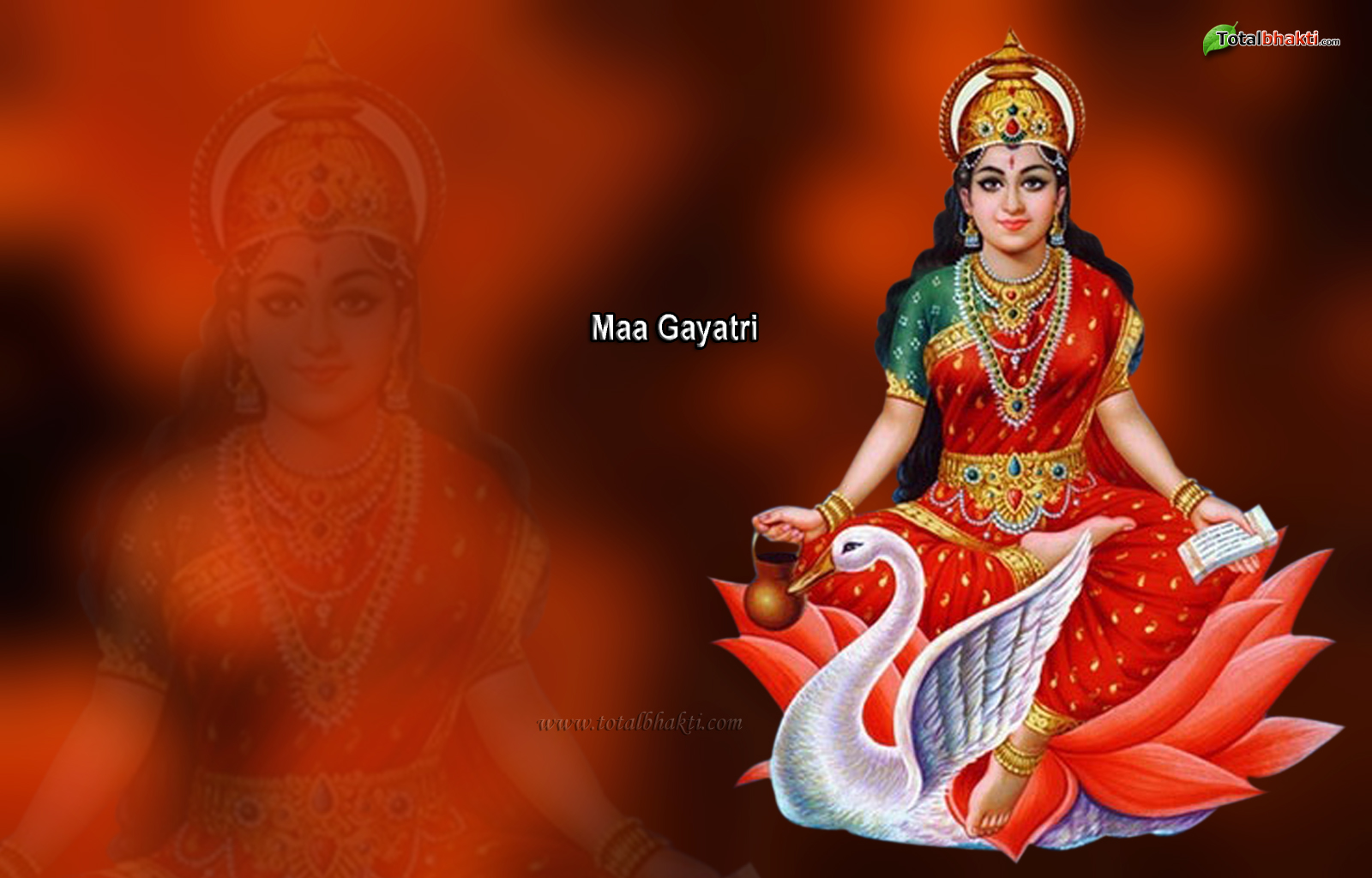 Jay Swaminarayan wallpapers: Maa Gayatri wallpapers