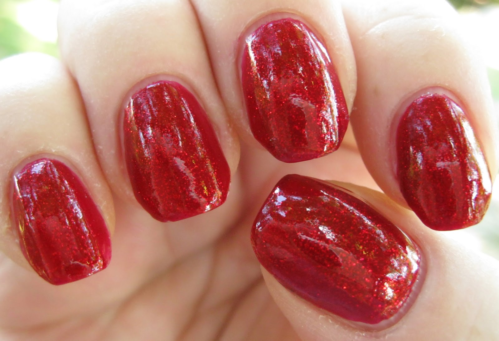Lacquer Slacker Liz: China Glaze Ruby Pumps