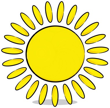 RECURSOS y ACTIVIDADES para Educación Infantil: Imágenes a color del SOL