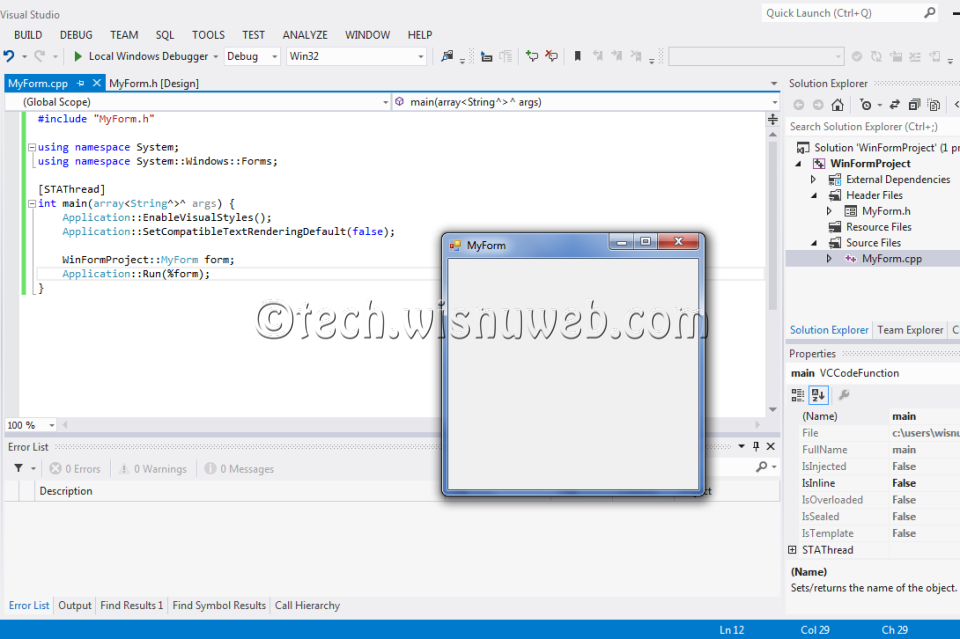 Wisnu's Tech Journal on Web