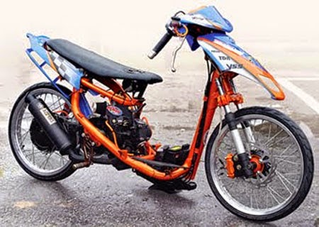 Modifikasi Motor Drag Mio Keren & Ide-ide nya | Koleksi Gambar Motor