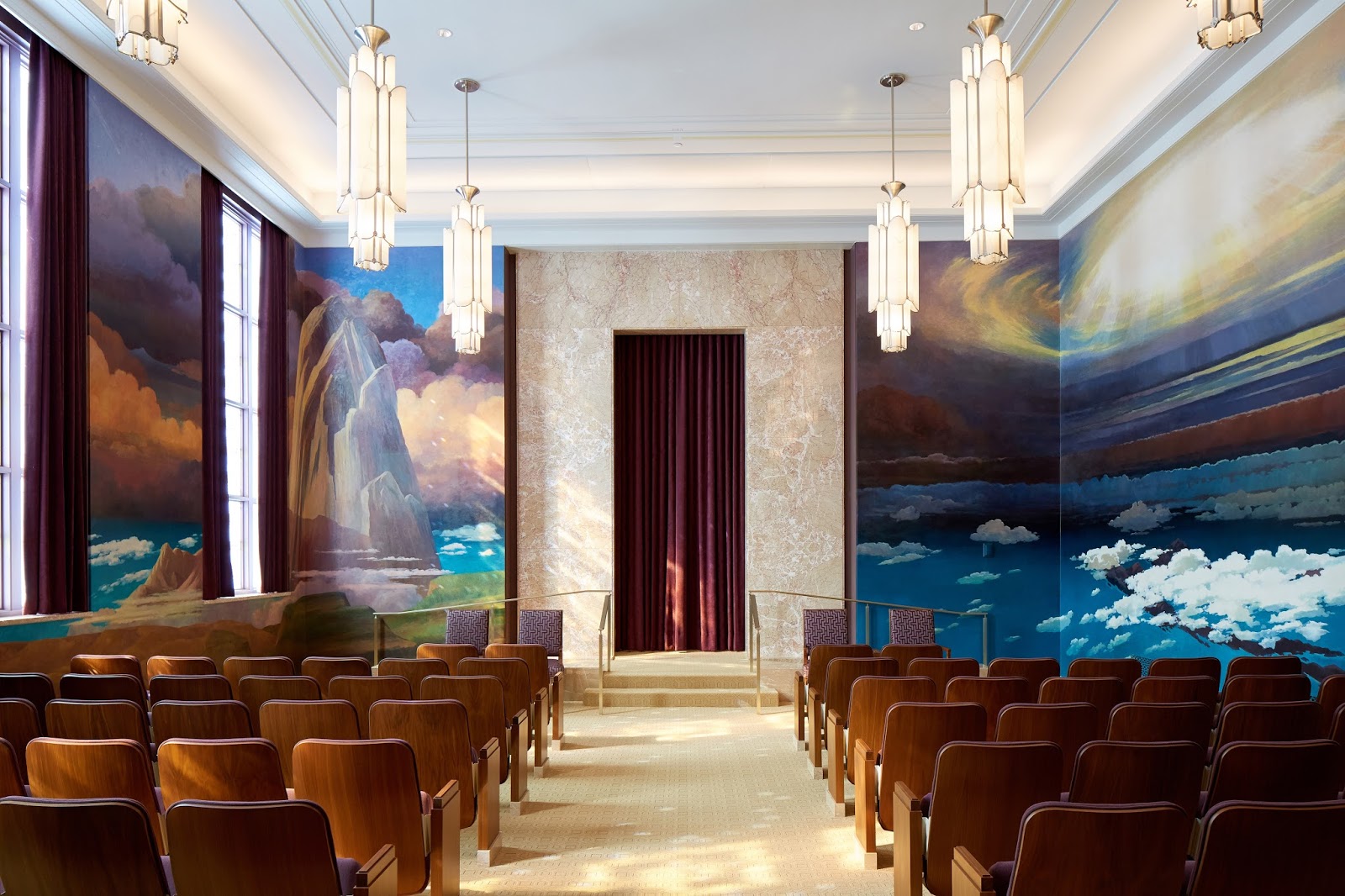 Historic LDS Architecture: Idaho Falls Temple: Interior