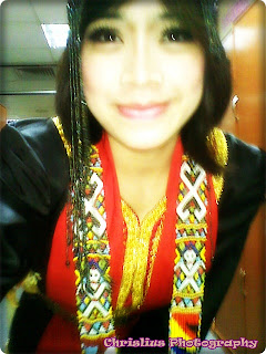 It's All About Us !!: When Bisaya Girl In Bidayuh Costume ! :)