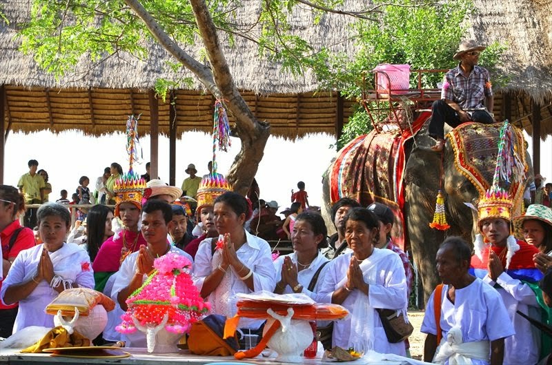 Joy in Thailand: Elephant Ordination Ceremony a Surin