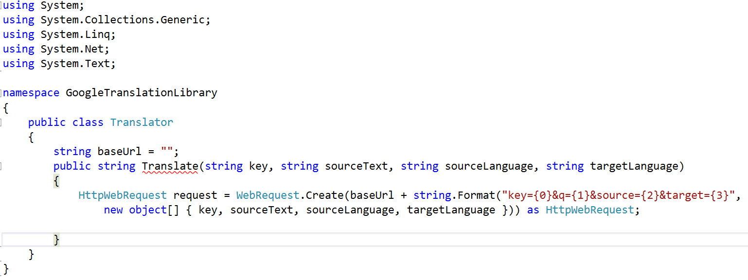 .Net world: Use Google translation service in your application - C# ...