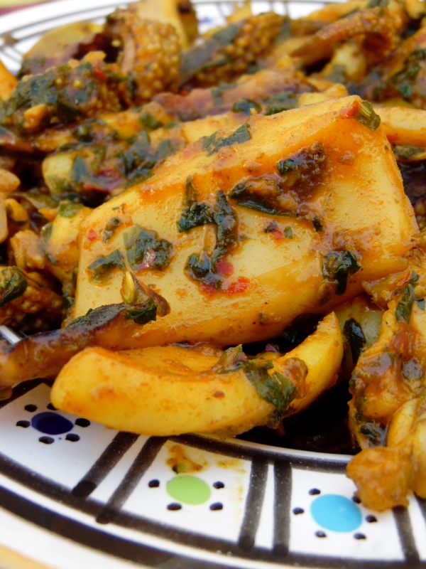 Idées recettes: Seiche à l'ail et au persil